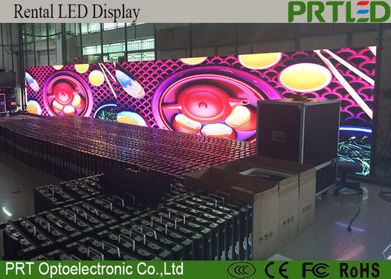 China Die Casting Aluminum Indoor Rental LED Display P3.91 500*1000mm LED Screen Rental supplier