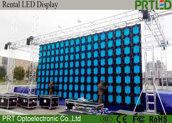 China 640*640mm Outdoor Rental LED Display P5 Die Casting Cabinet With Long Lifespan supplier