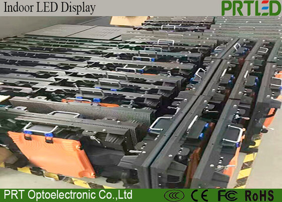 China P6 Energy Saving Indoor Advertising LED Display With Slim Rental Cabinet supplier
