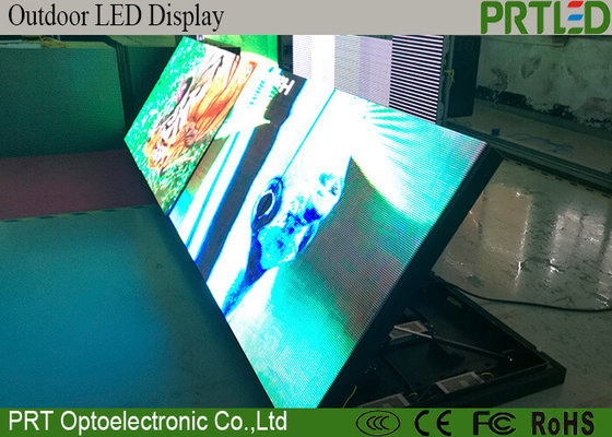 China Full Color SMD P6 LED Outdoor Advertising Screens With Front Open Access supplier
