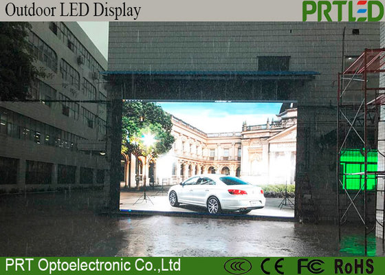 China High Refresh P5 SMD Outdoor Advertising LED Display With High Resolution 40000 Dots supplier