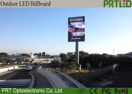 China Multi Screen Control P5 Street Pole Advertising Boards IP65 Waterproof supplier